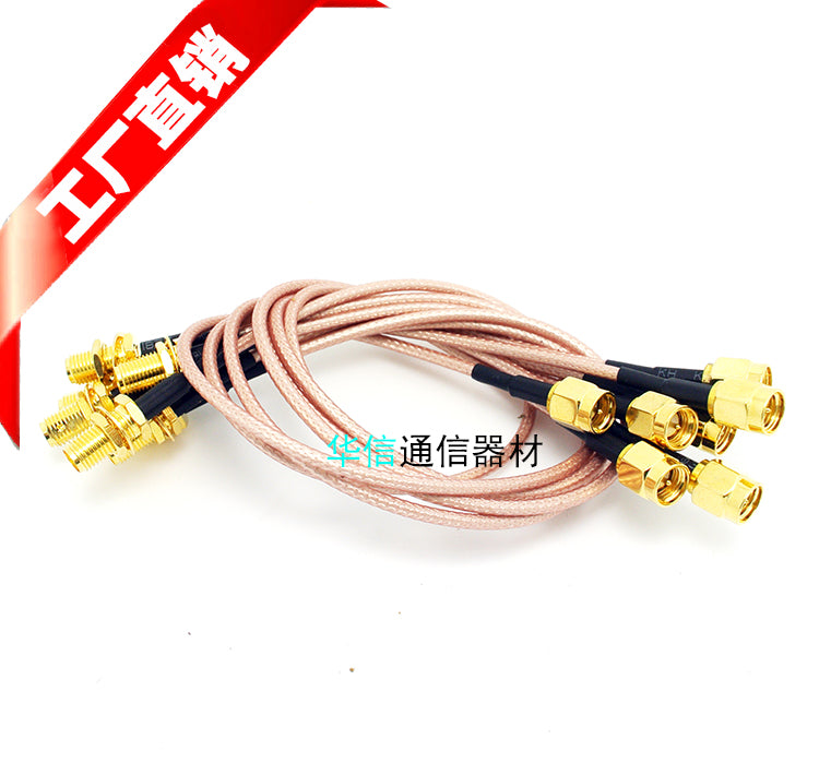 SMA male to SMA male pin female pin female screw hole 316 outside the ...