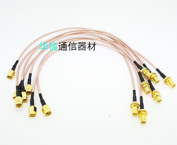 SMA male to SMA male pin female pin female screw hole 316 outside the ...