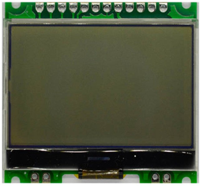 12864G-086-PC, 12864, LCM, COG, 3.3V / 5V optional serial port ...