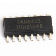PAM8403 amplifier chip 3W Filter- Class D stereo audio amplifier power ...