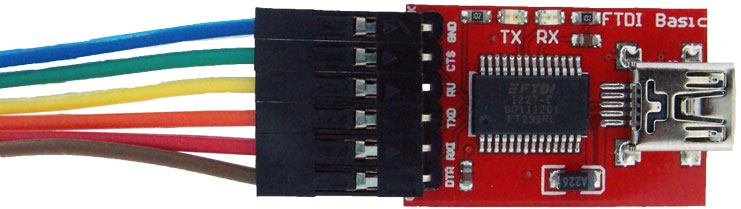 FT232RL USB to serial module board – Inkocean Technologies