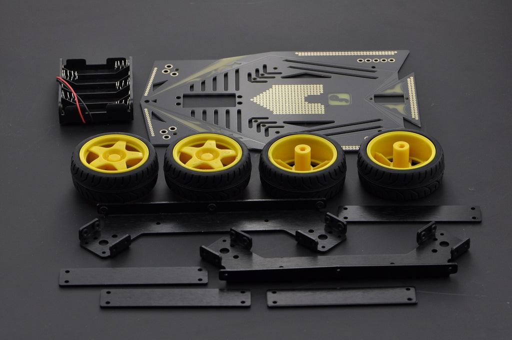 DFRbot Cherokee 4WD mobile robot kit with tutorials smart car ...