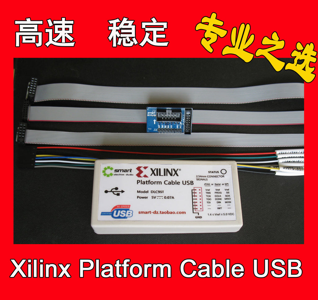 Xilinx USB download cable JTAG FPGA CPLD downloader programmer invoici ...