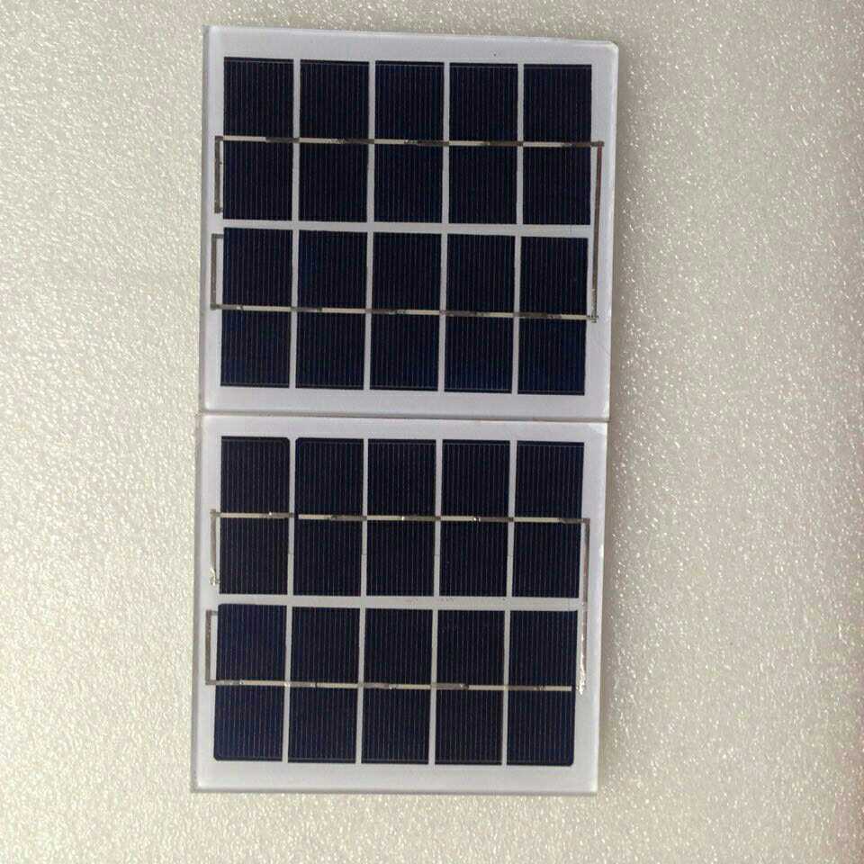 Solar panels generate electricity board 5V mini multi-wafer photovolta ...