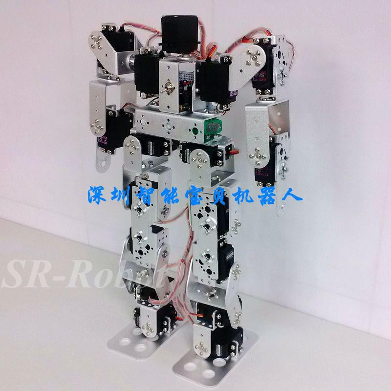 17 DOF humanoid robot dance / bipedal walking robot / Education Kits ...