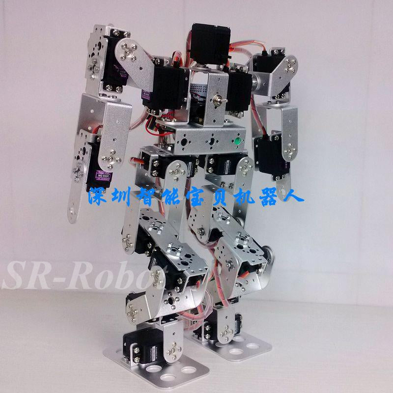 17 DOF humanoid robot dance / bipedal walking robot / Education Kits ...