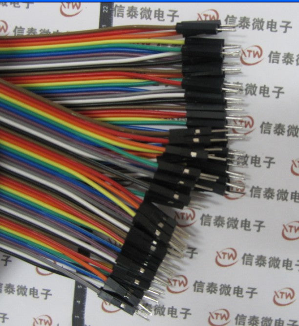 Dupont line 2.54MM 40P male to male 20CM 21CM breadboard test line 40 ...