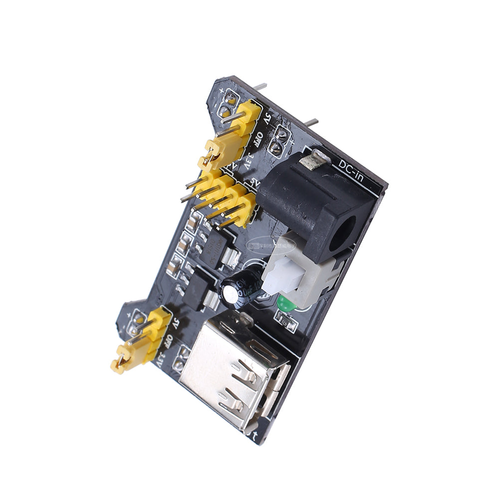 Breadboard power supply unit 5V 3.3V compatible breadboard module supp ...