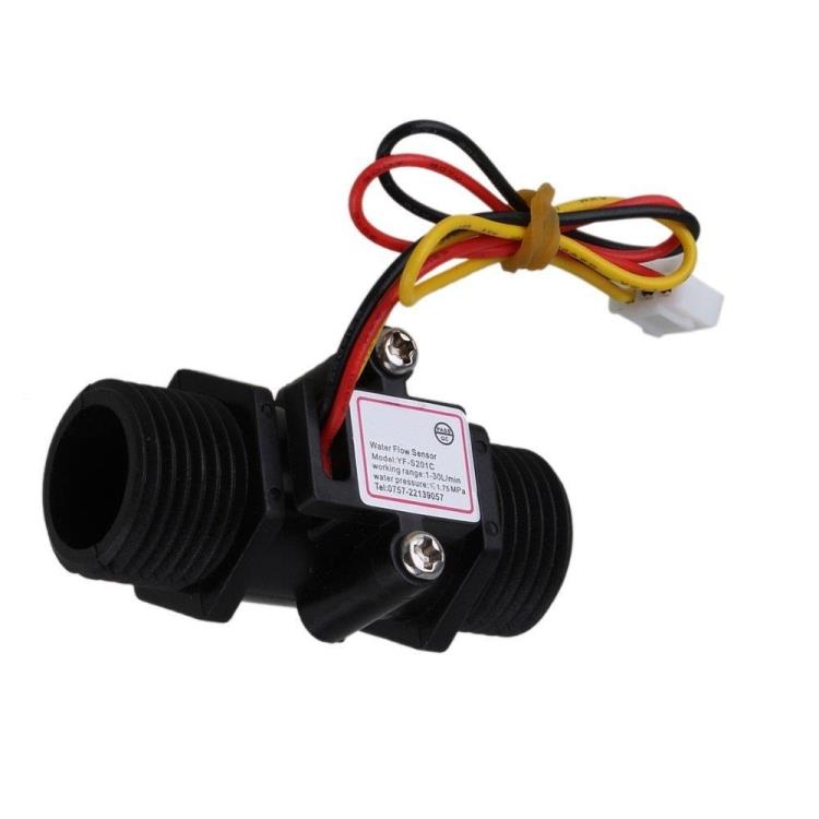 water flow sensor turbine flowmeter transparent water meter water flow ...