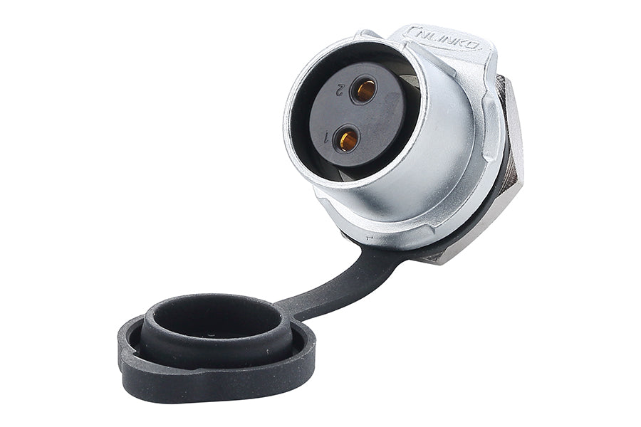 Air core plug socket 2 of the waterproof connector scalp IP67 power co ...