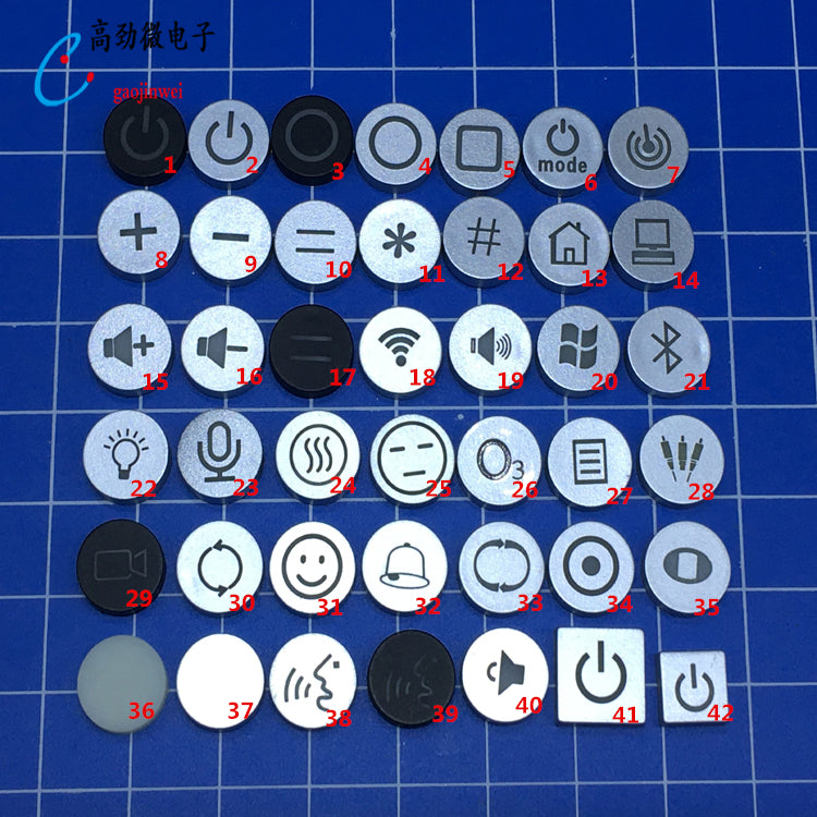 6X6 Switch Cap 10MM Switch Cap Pattern Button Cap Creative Button Cap ...