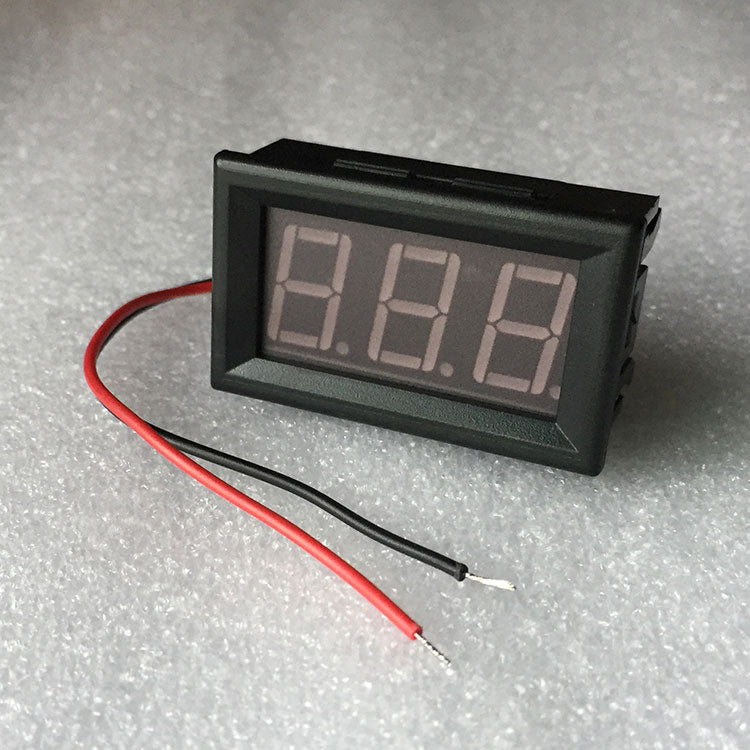 Digital display AC voltmeter 0.56 AC70-500V two-wire direct AC220V 110 ...